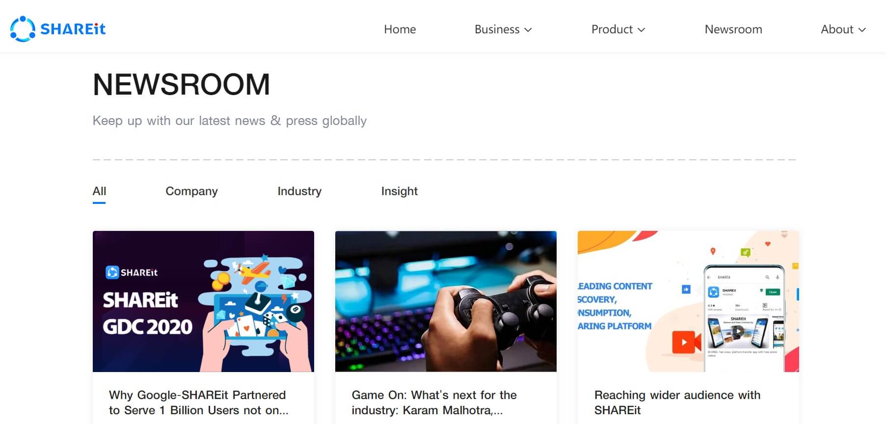 SHAREit Group Newsroom